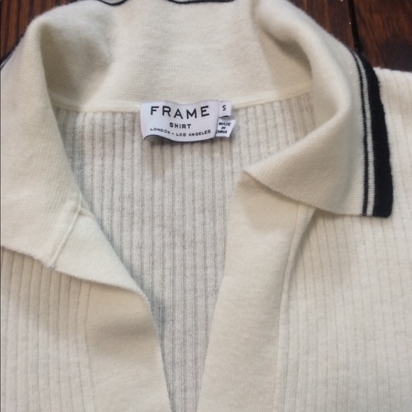 Frame Denim | Sweaters | Frame Shirt Sweater | Poshmark